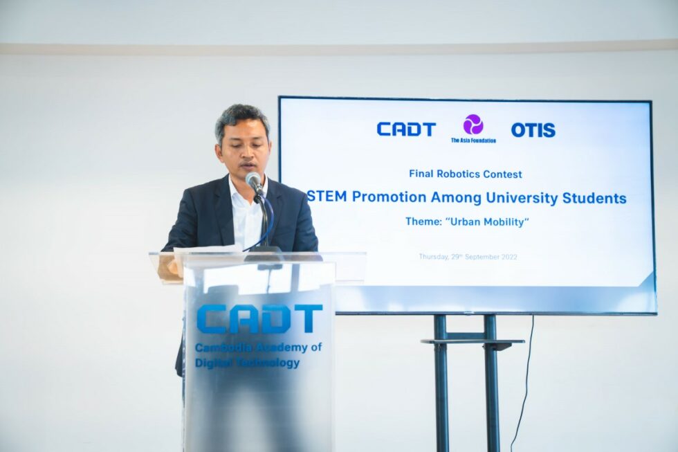 CADT AND OTIS ANNOUNCE STEM ROBOTIC COMPETITION - Cambodia Academy of ...