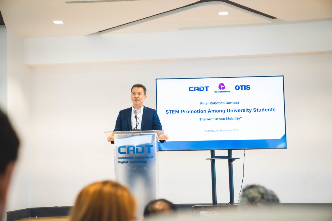 CADT AND OTIS ANNOUNCE STEM ROBOTIC COMPETITION - Cambodia Academy of ...