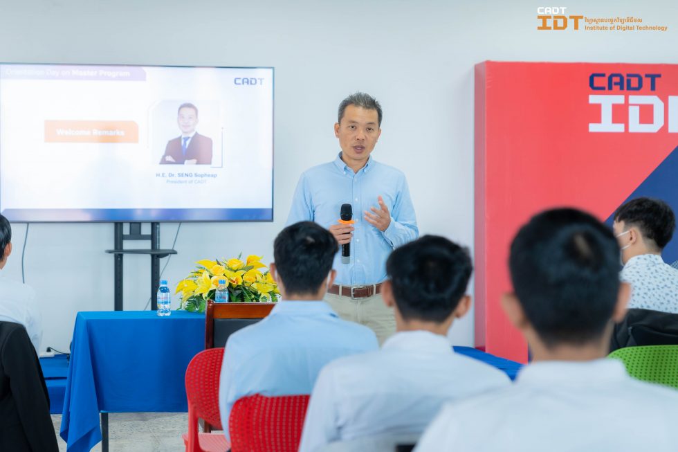 CADT OFFICALLY OPEN THE MASTER PROGRAM OF COMPUTER SCIENCE IN AI AND ...